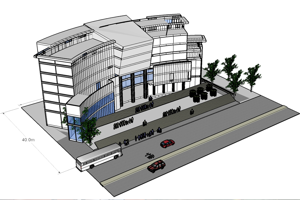 โครงการ อาคารสำนักงาน – Cubic Space