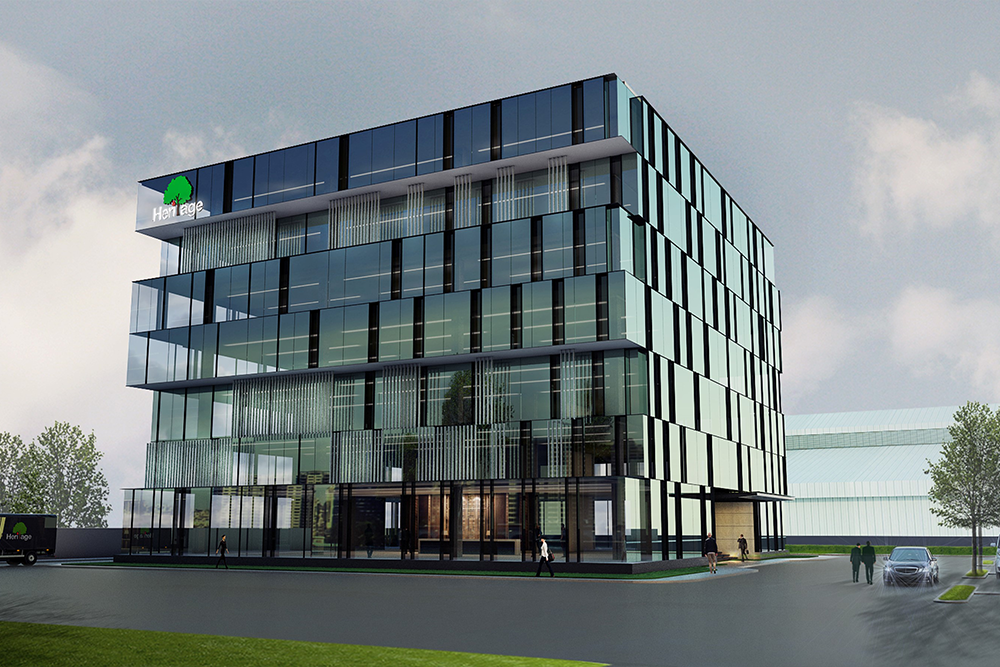 โครงการ สำนักงาน เฮอริเทจ สแนค แอนด์ ฟู๊ด – Cubic Space